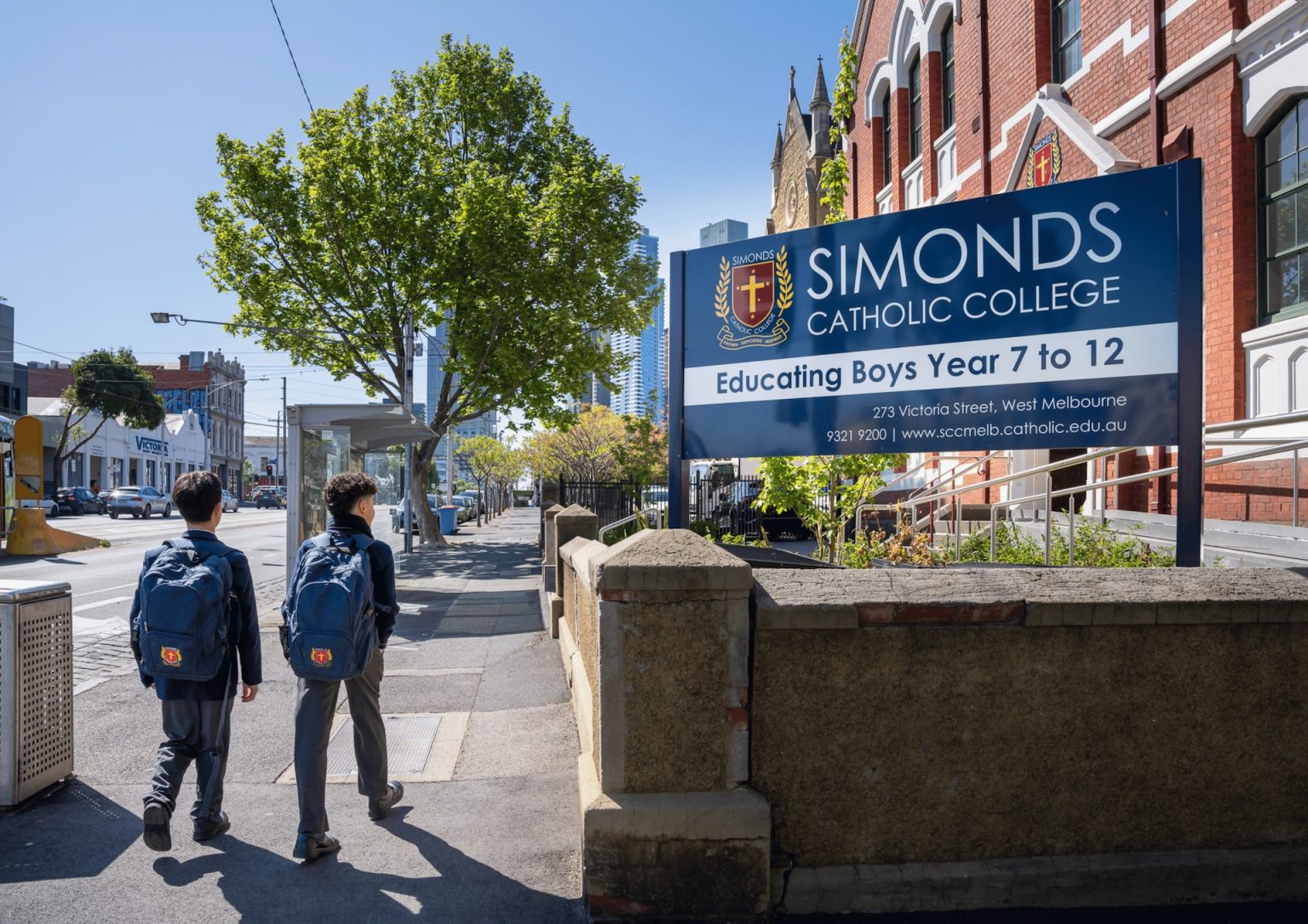 Simonds Catholic College, West Melbourne VIC | Catholic Schools Guide